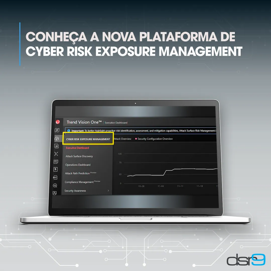 Conheça a nova plataforma de Cyber Risk Exposure Management • DSR9